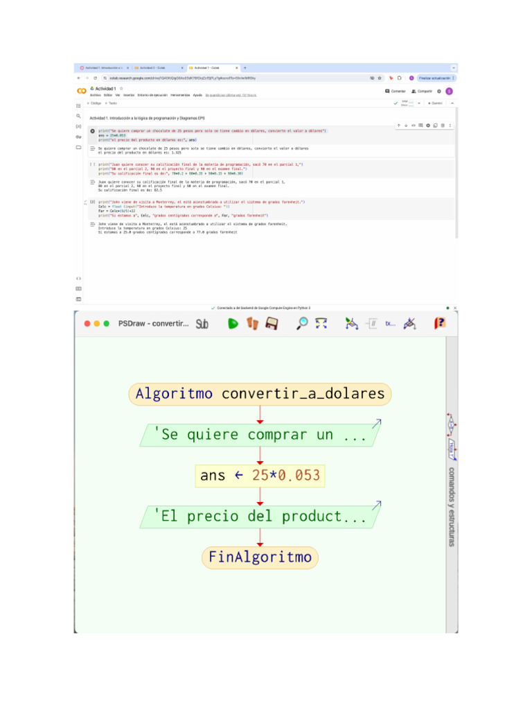 Actividad 1 Programacion | PDF