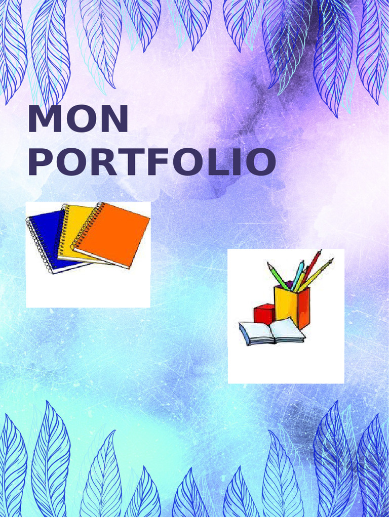 Mon Portfolio | PDF