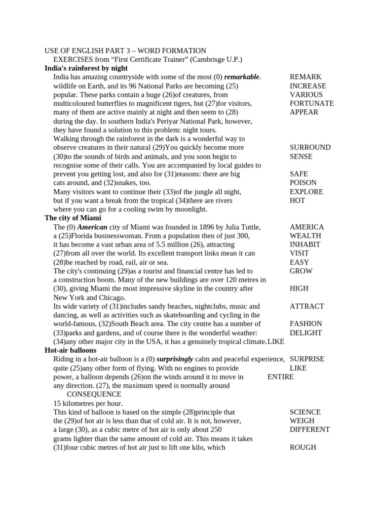 Use of English Part 3 | PDF