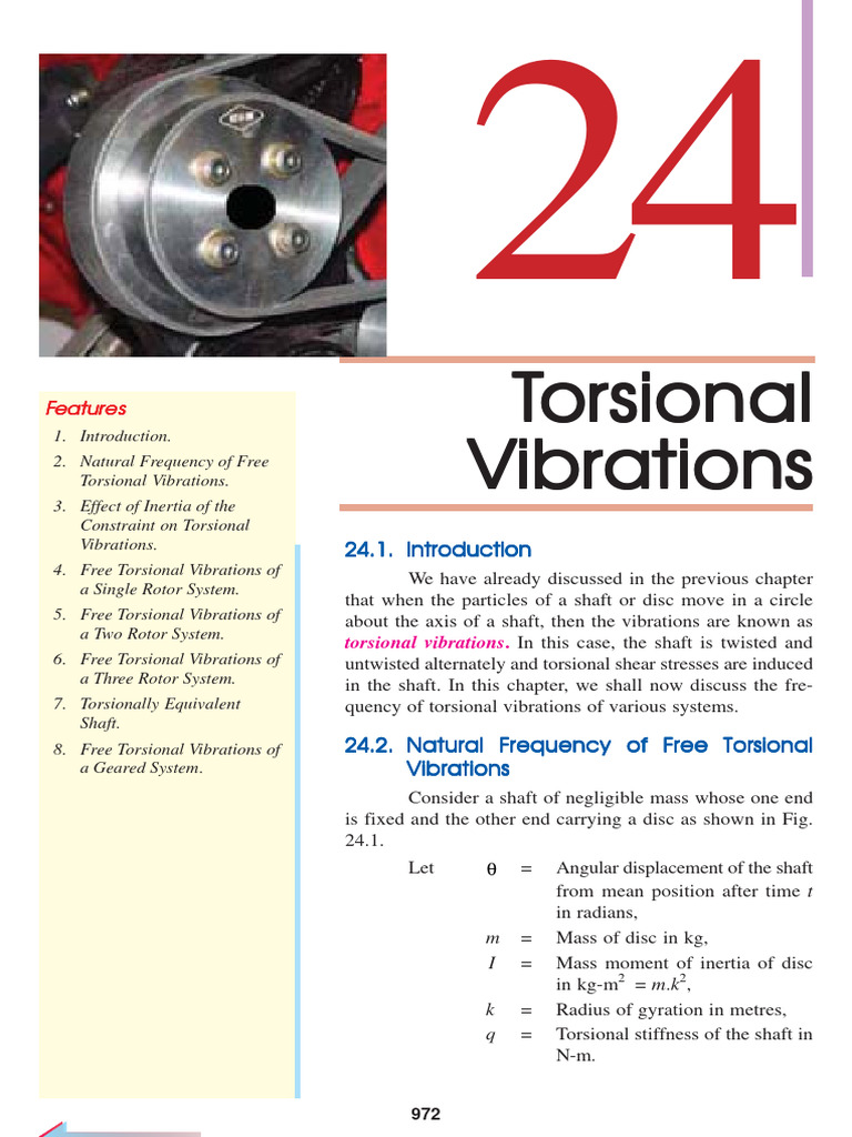 Tortional Vibration | PDF
