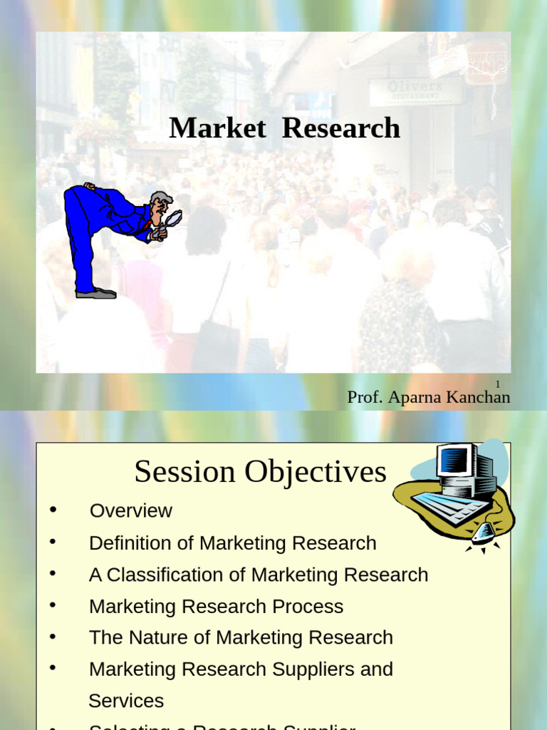 Lecture 4 - Market Research | PDF