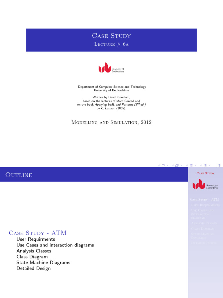 L6a Casestudy | PDF | Automated Teller Machine | Computers