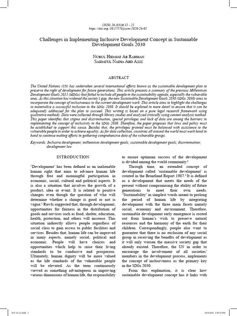 Macro Inclusive Growth N SDG Challenges 08-16-2024 | PDF