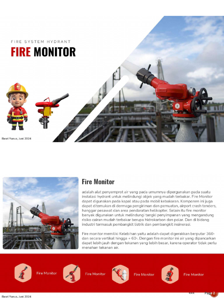 Fire System Hydrant - Fire Monitor | PDF