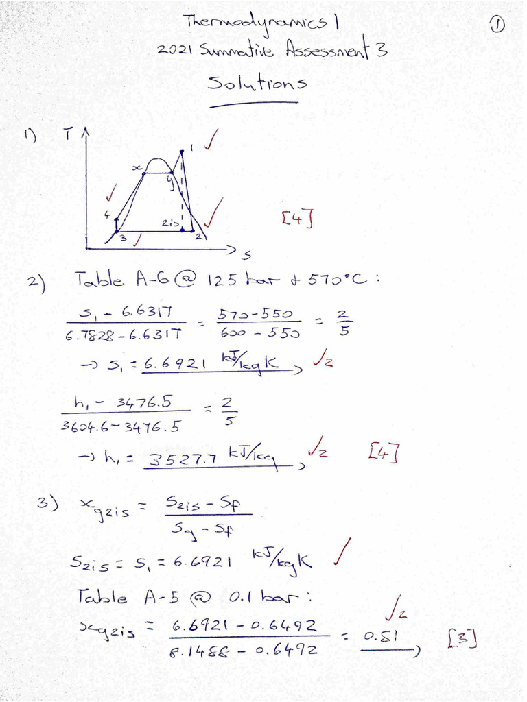 2021 - T1 - SA3 - Solutions (1) | PDF