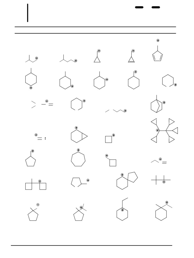 Carbocation Rearrangement Notes and Assignment | PDF