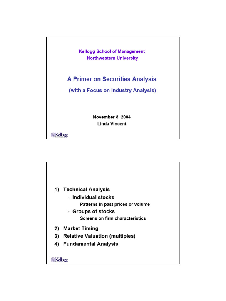 Fundamental Analysis | PDF