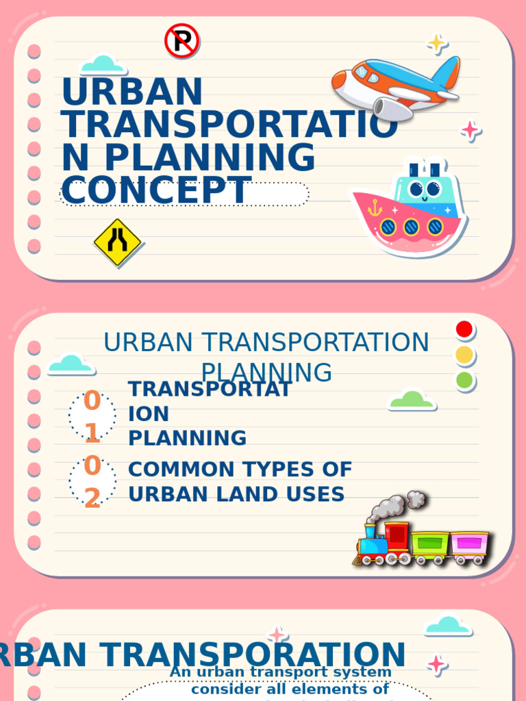 URBAN-TRANSPORTATION-PLANNING (1) | PDF