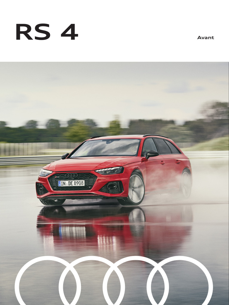 rs4 Avantbrochure2023 | PDF