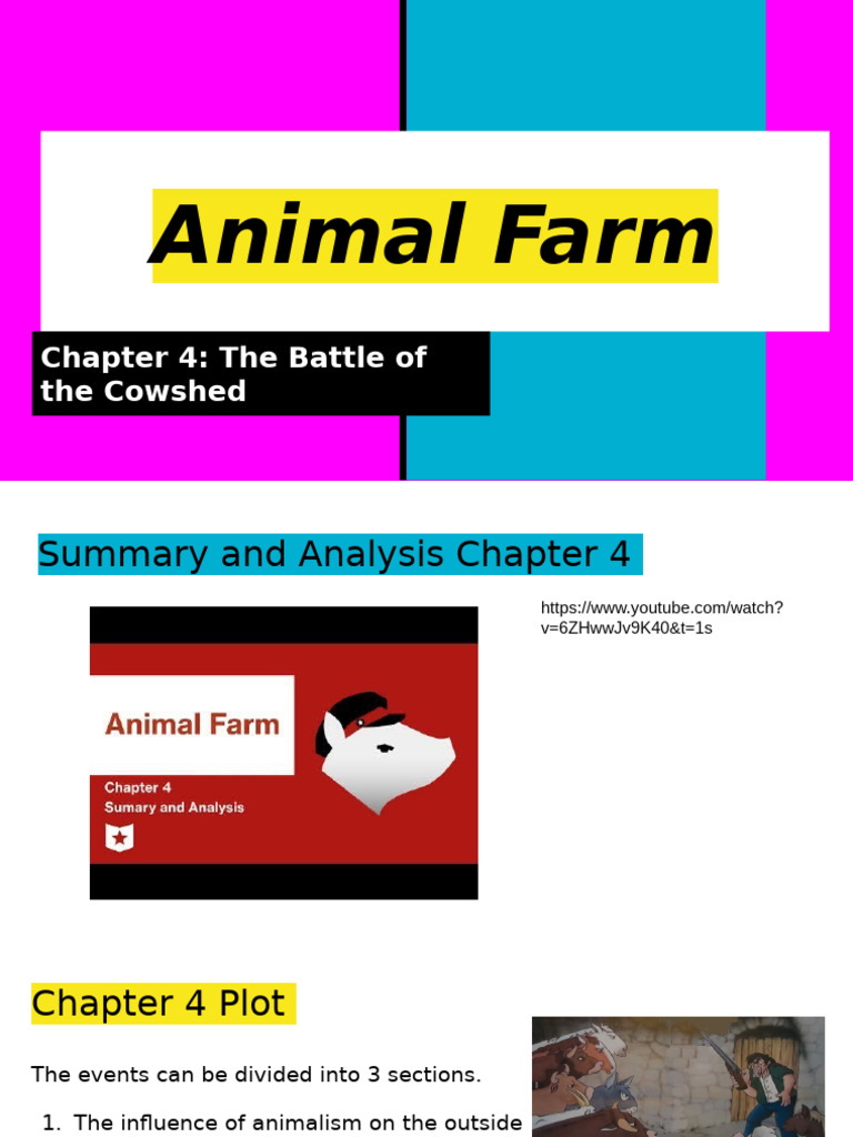 Animal Farm Ch.4 | PDF