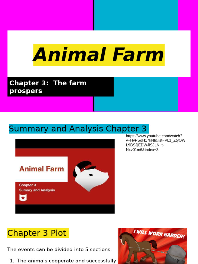 Animal Farm Ch.3 | PDF