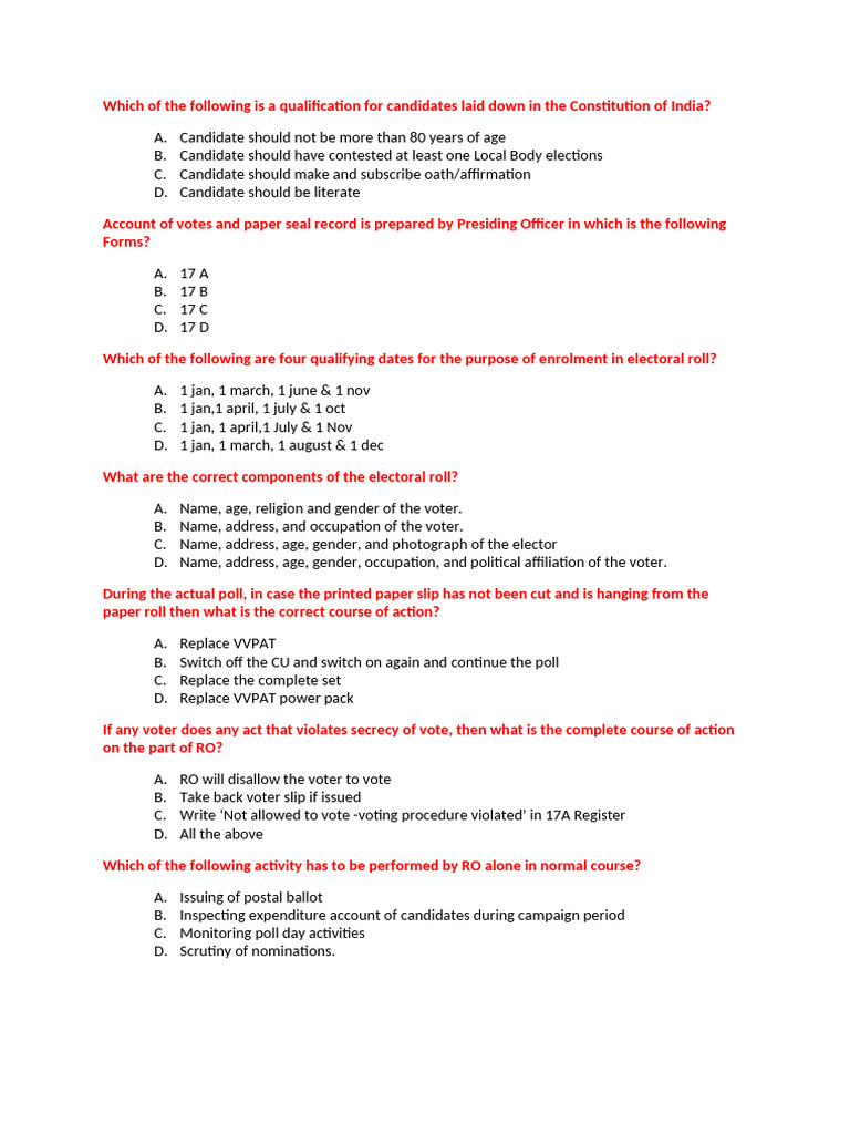 Evaluation of ROs | PDF