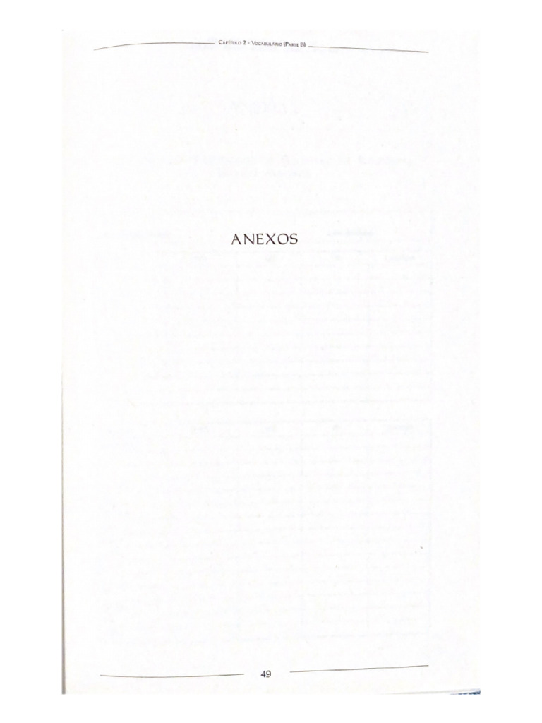 ABFW - Anexos de Vocabulário Completo | PDF