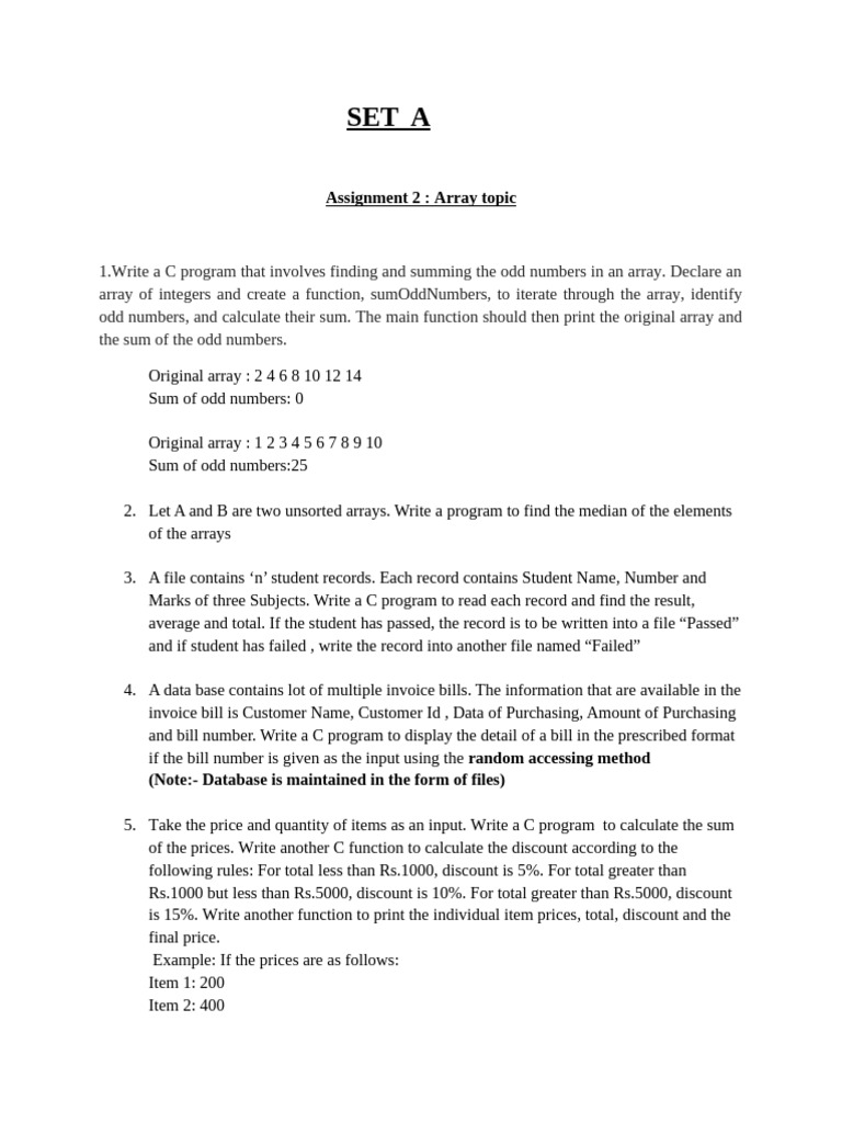 Assignment 2 | PDF | Sequence | Computers