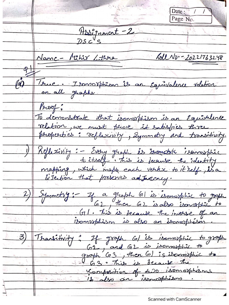 DSCS Assignment 2 (202217b3248) | PDF