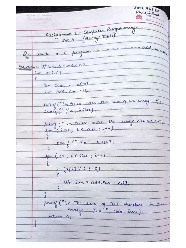 CP Assignment 2 (Khushi Suri) | PDF