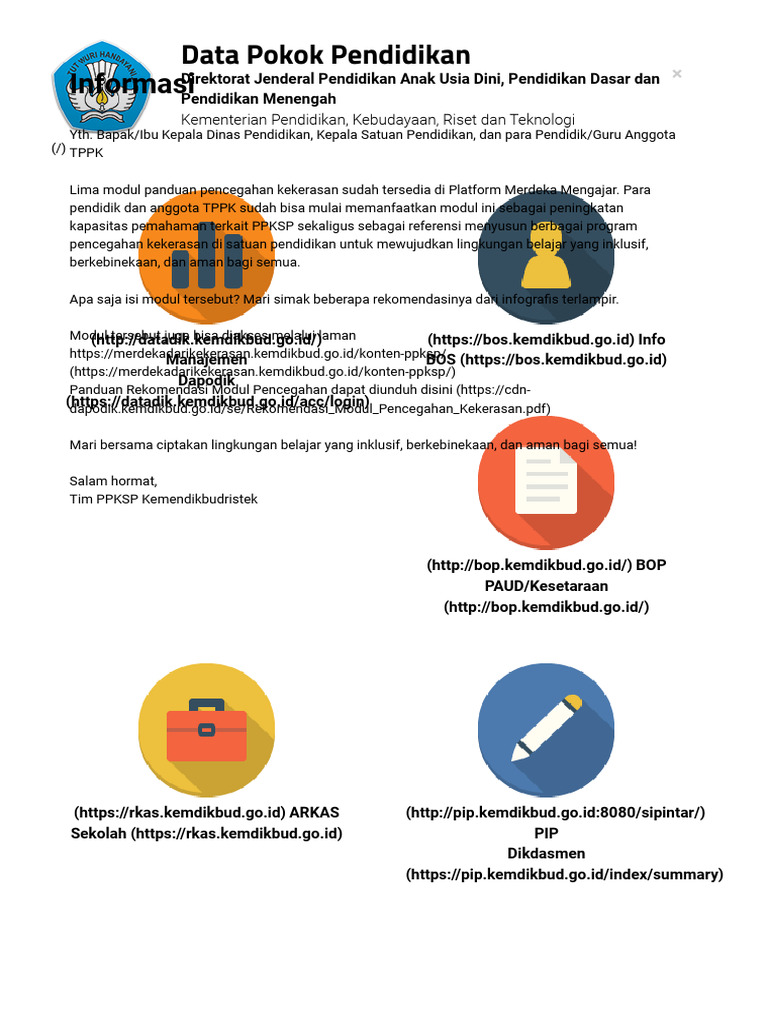 Beranda - Pauddikdasmen | PDF