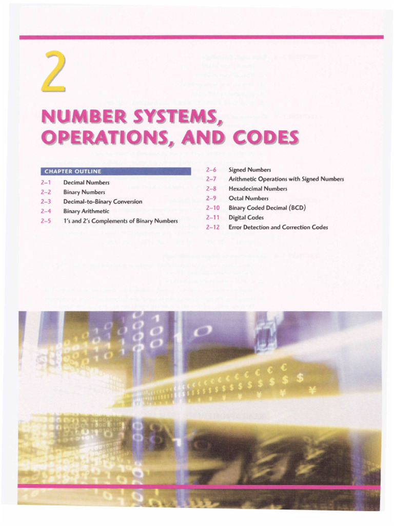Number Systems Operations And Codes Pdf