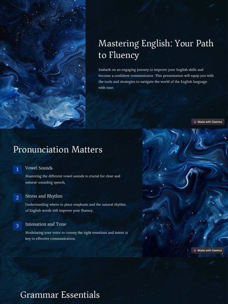 Mastering English Your Path To Fluency | PDF