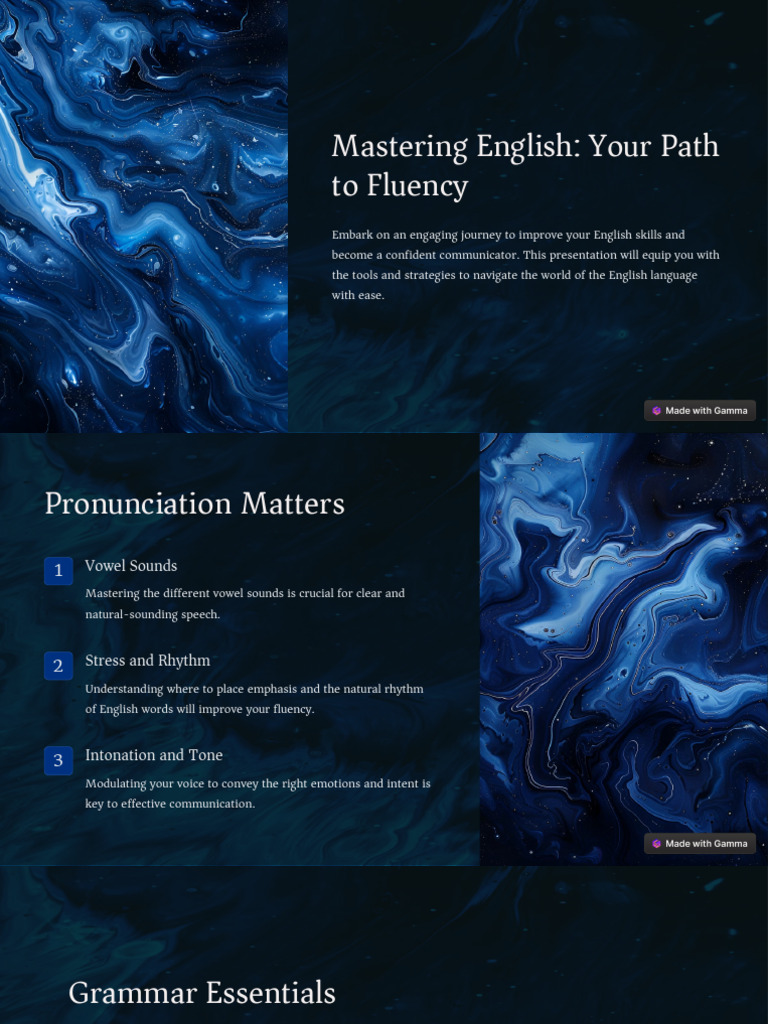 Mastering English Your Path To Fluency | PDF