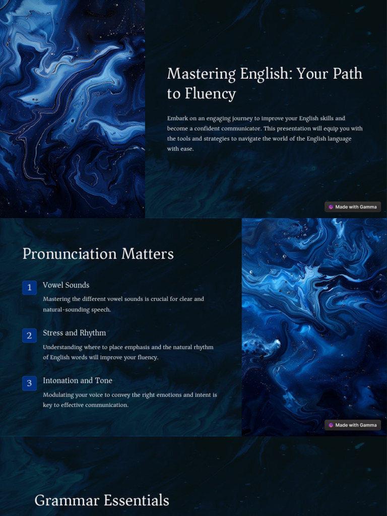 Mastering English Your Path To Fluency | PDF