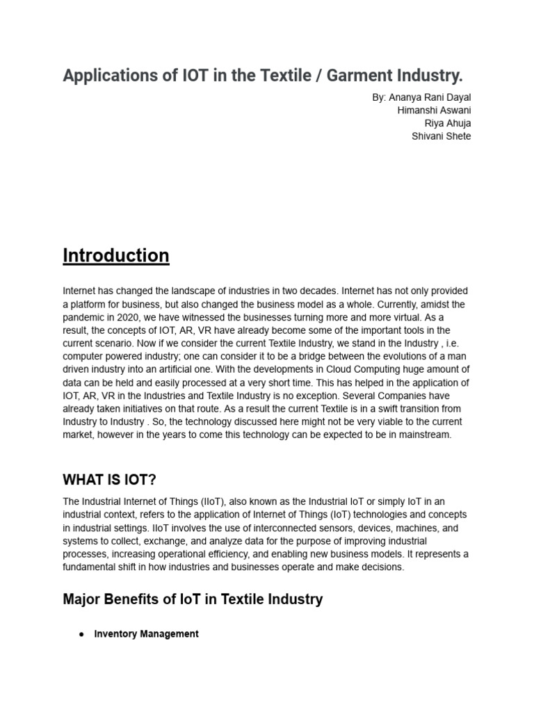 IIOT | PDF