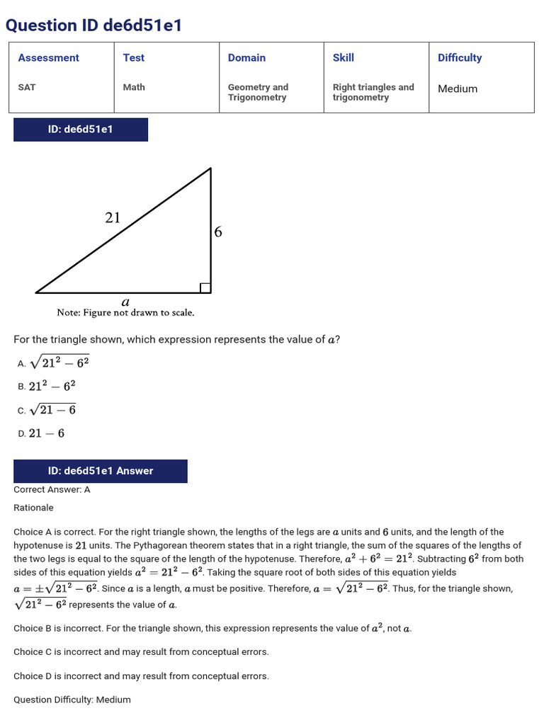 Sat Math: Geometry Bank Questions | PDF