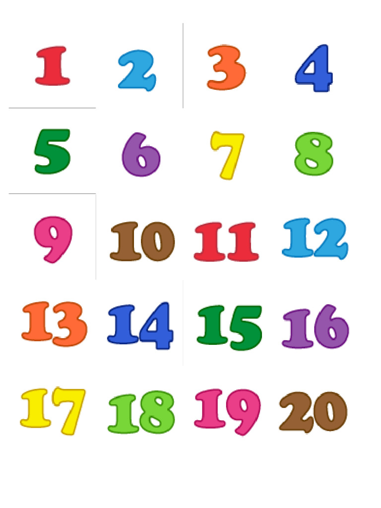 Num Del 1 Al 50 | PDF