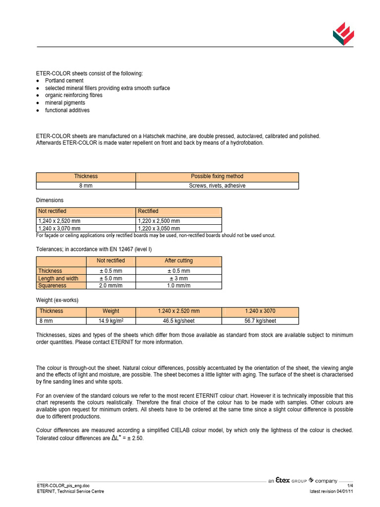 Eter Color | PDF