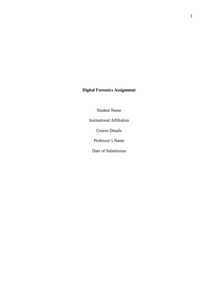 Digital Forensics-6780926..Revised | PDF