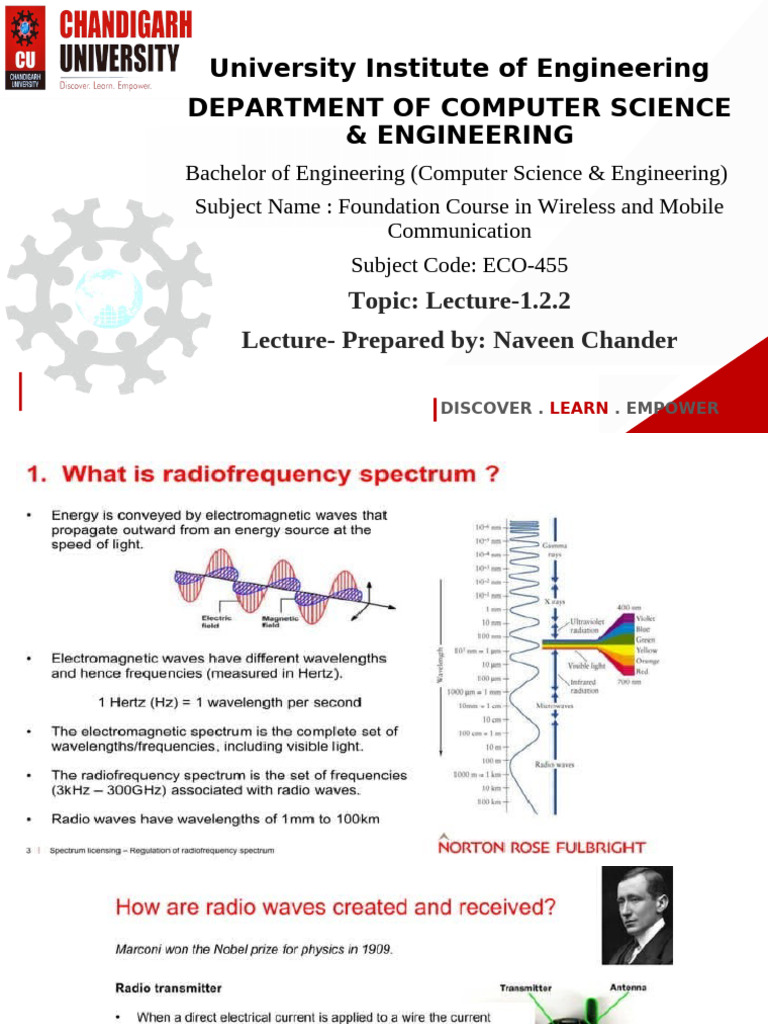 Spectrum Allocation and Regulation | PDF