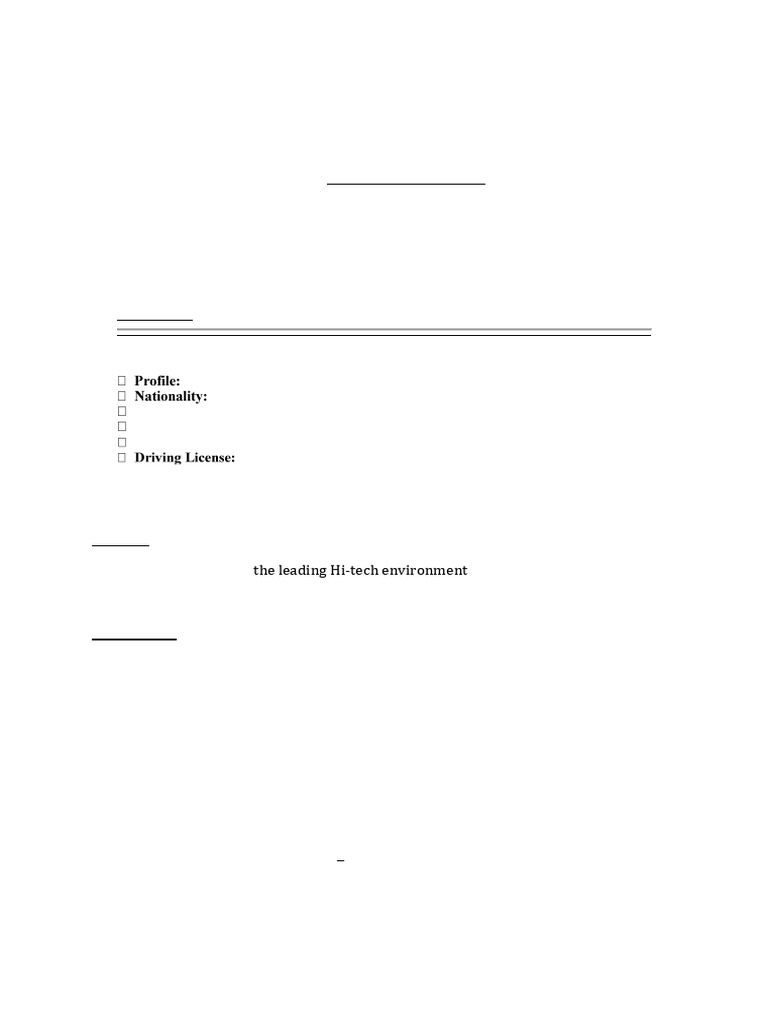 Khalid CV | PDF