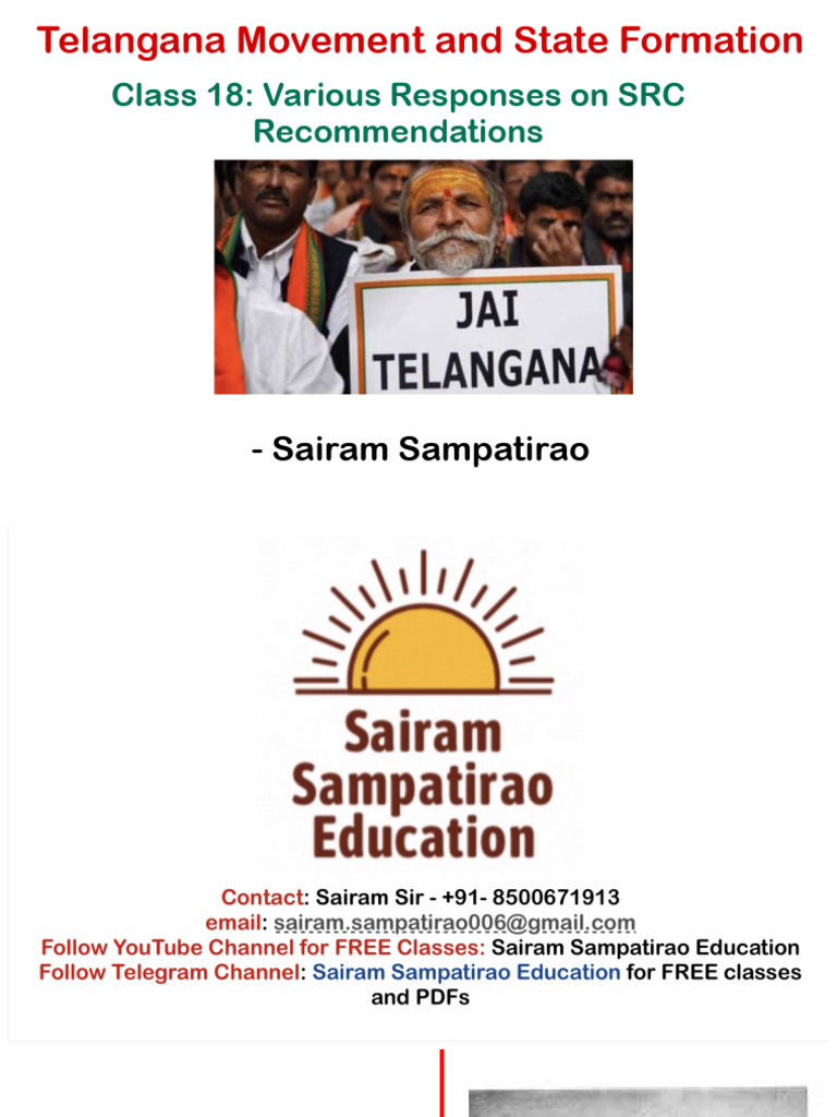 Various Responses On SRC Recommendations | PDF