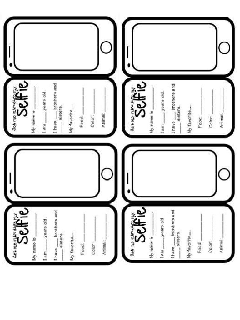 Ativd Introduce My Selfie | PDF