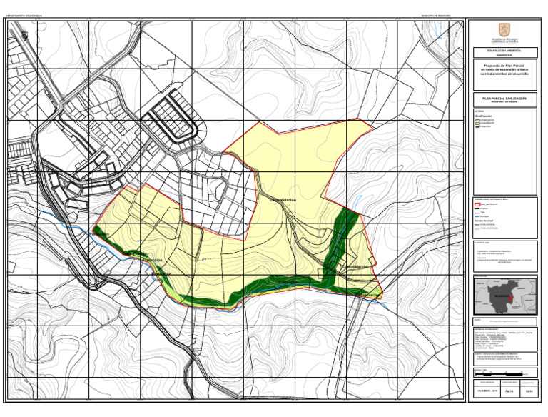 10 Plan Parcial San - Joaquin Zonificacion | PDF