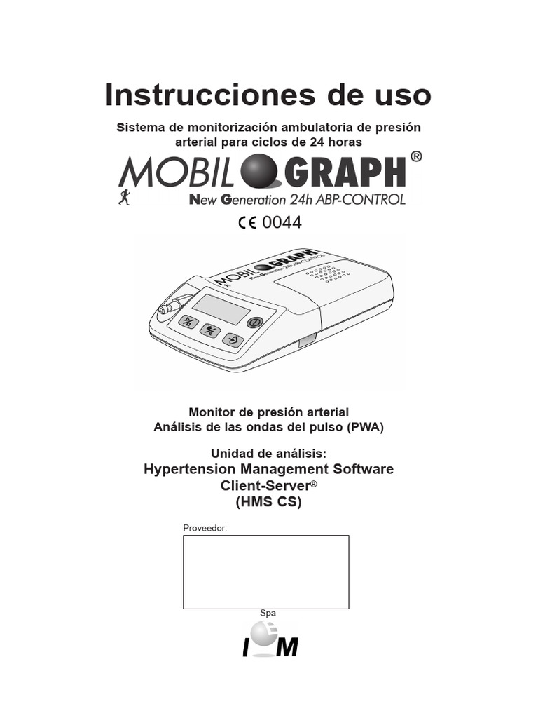 UserManual_NG_HMS-CS_PWA_es Holter | PDF