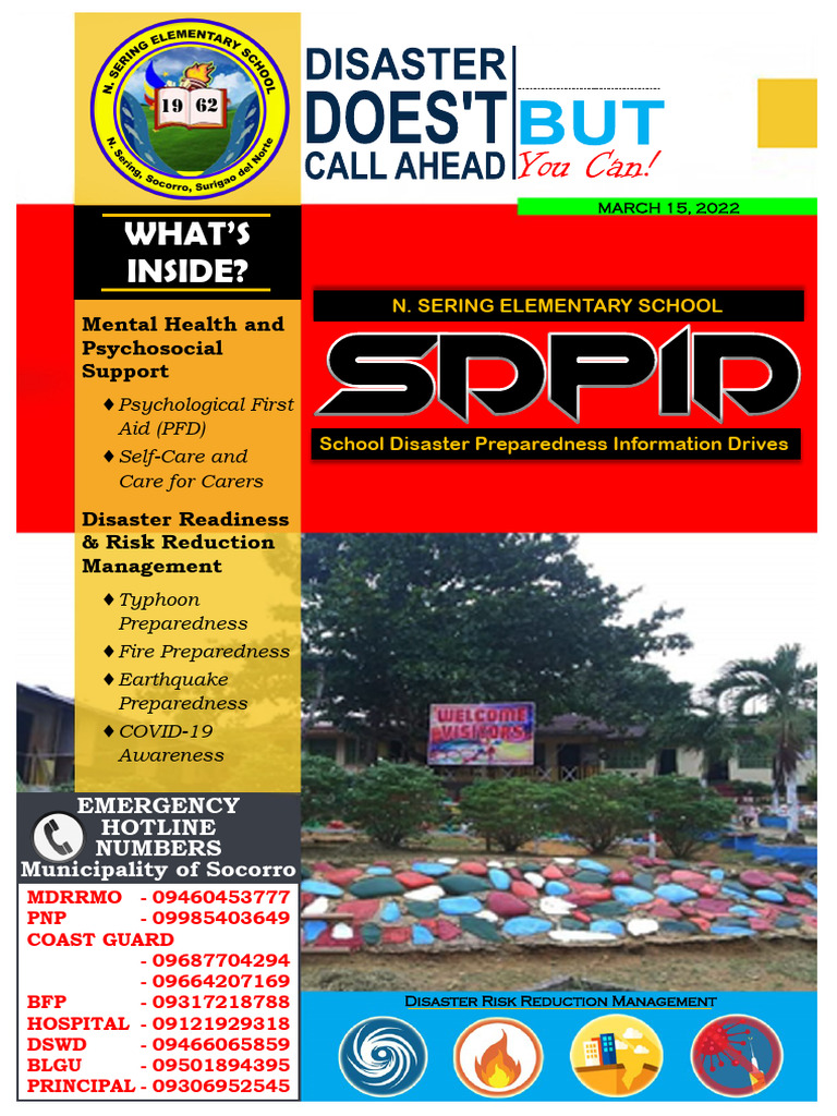 School Disaster Preparedness Information Drives | PDF | Emergency ...