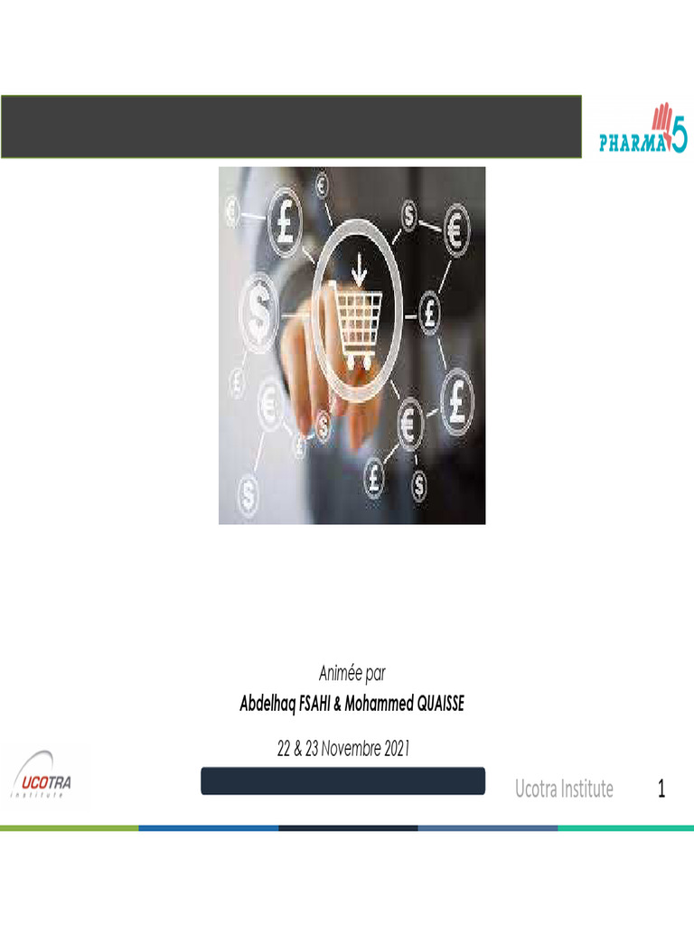 Formation Stratégies Achat - PHARMA 5 V4 | PDF