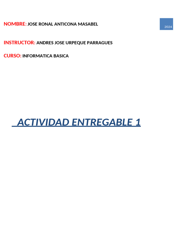 SINU-151 Entregable01 | PDF