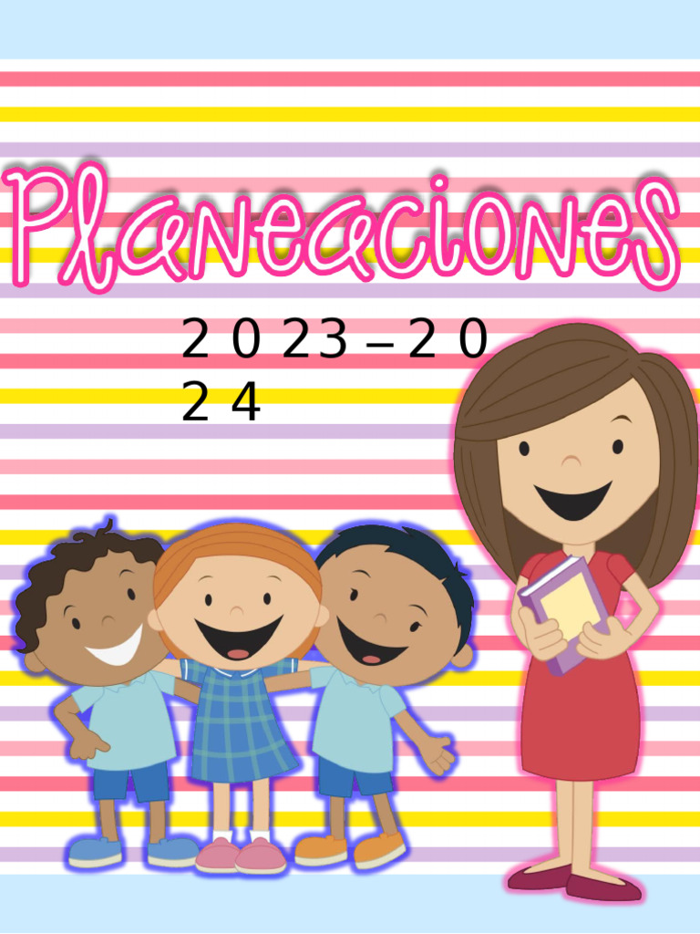 Portadas Mensuales Carpeta de Planeación Modelo 1 | PDF