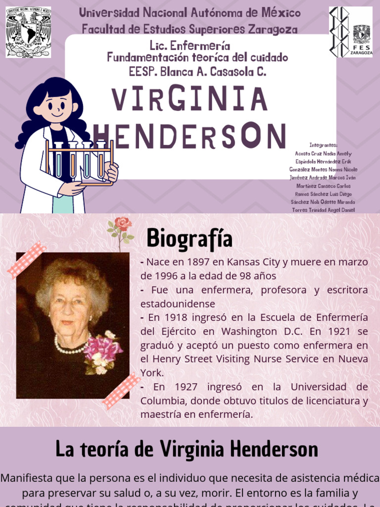 Virginia Henderson | PDF