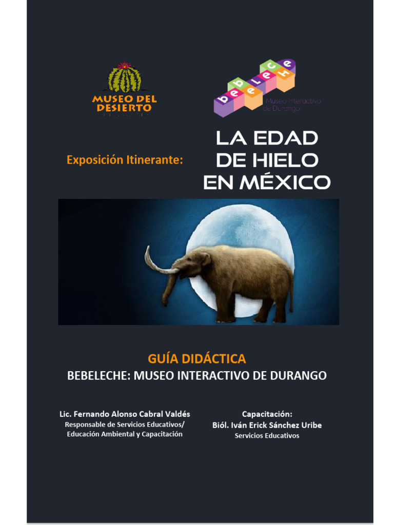 Guión Era de Hielo Bebeleche | PDF