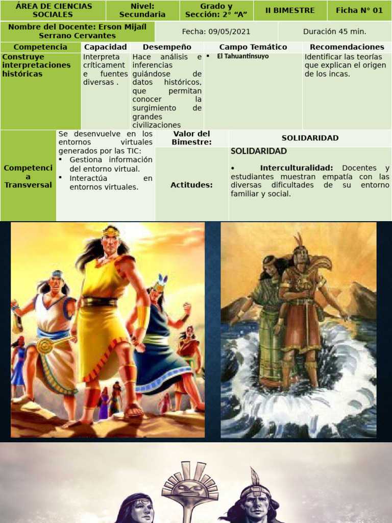 Origen de Los Incas | PDF