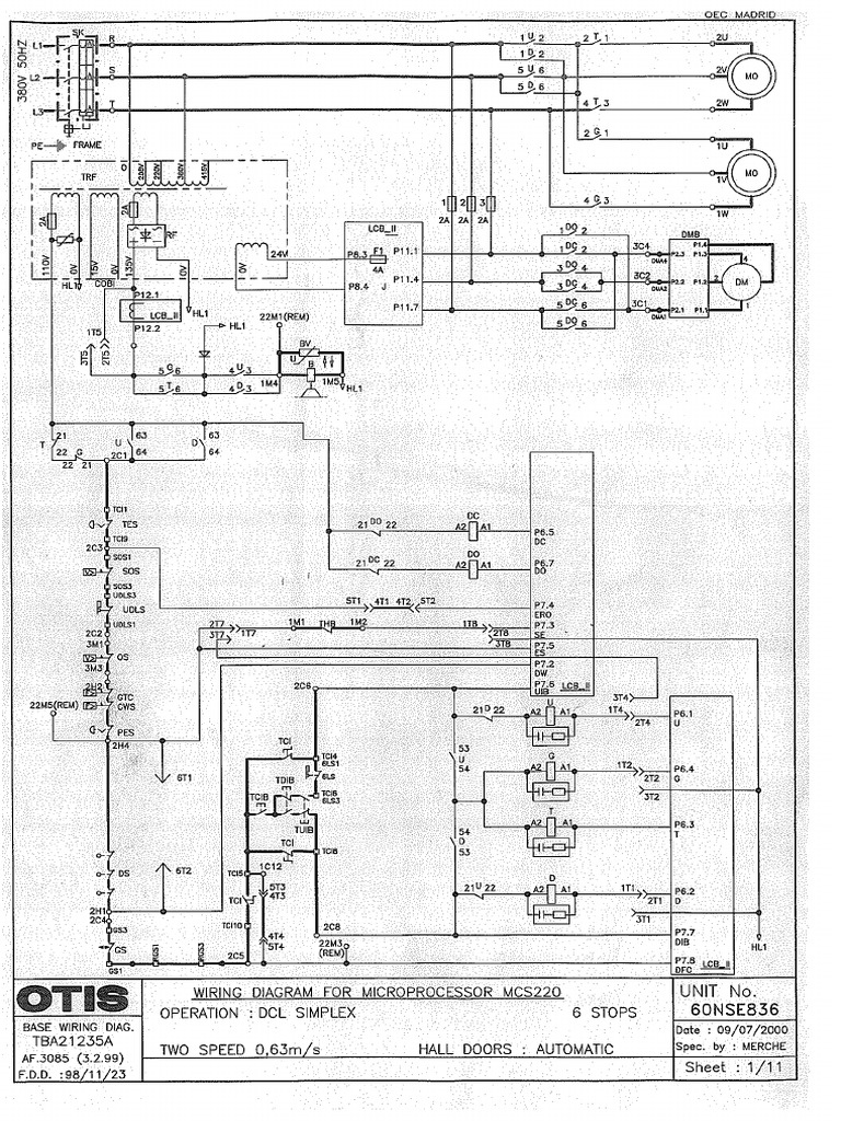 MCS 220 (Otis) | PDF