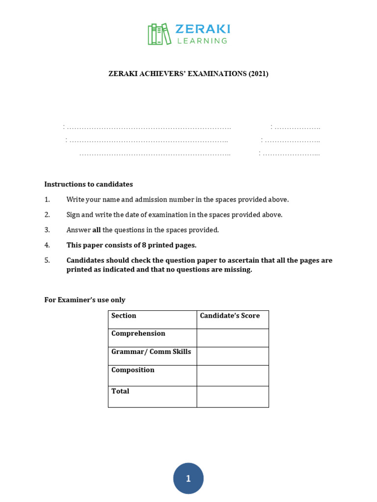 French - French Form 1 Revision Material | PDF