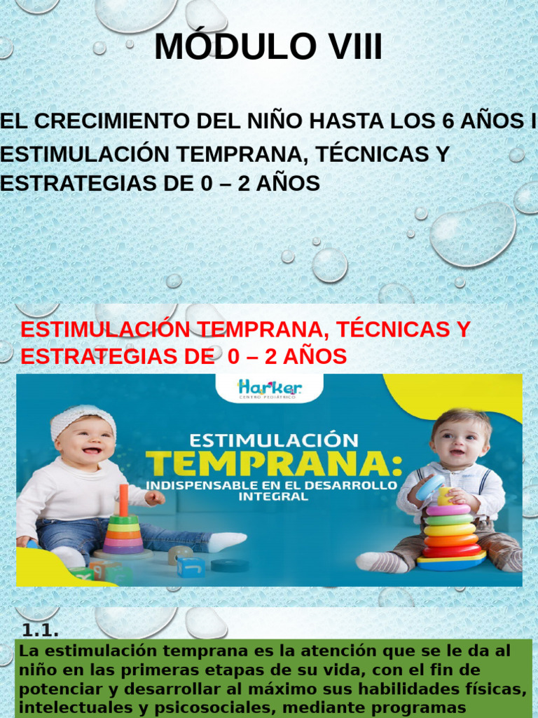 Estimulacion Temprana | PDF