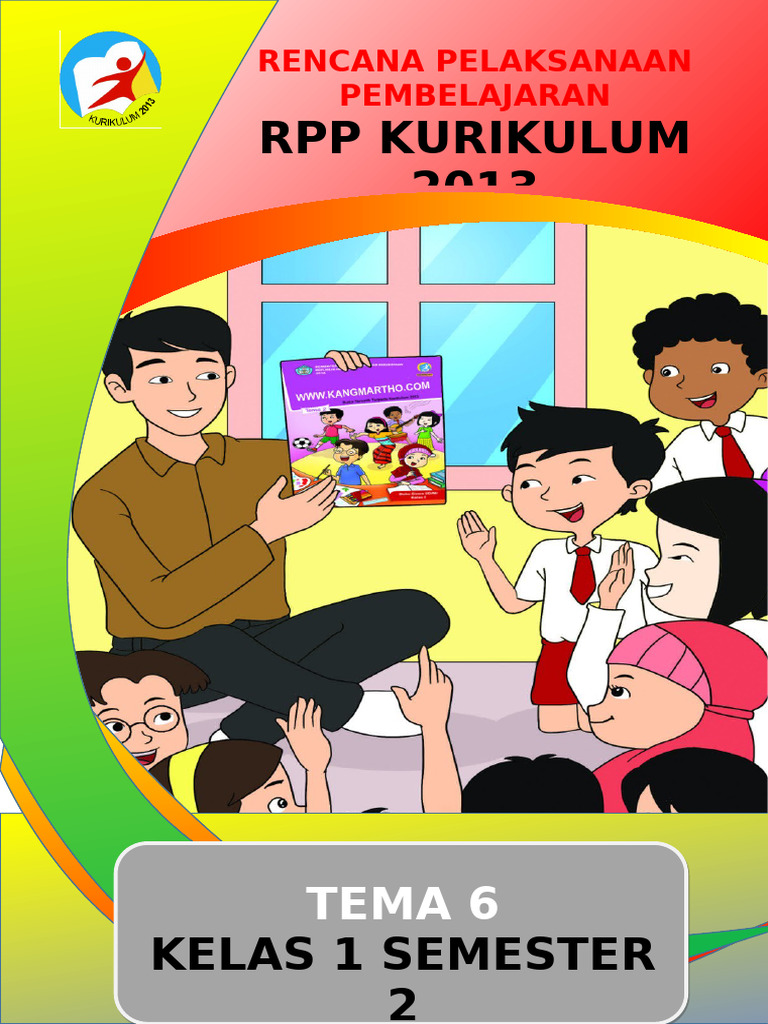 RPP 1 Lembar Kelas 1 Tema 6 Revisi | PDF