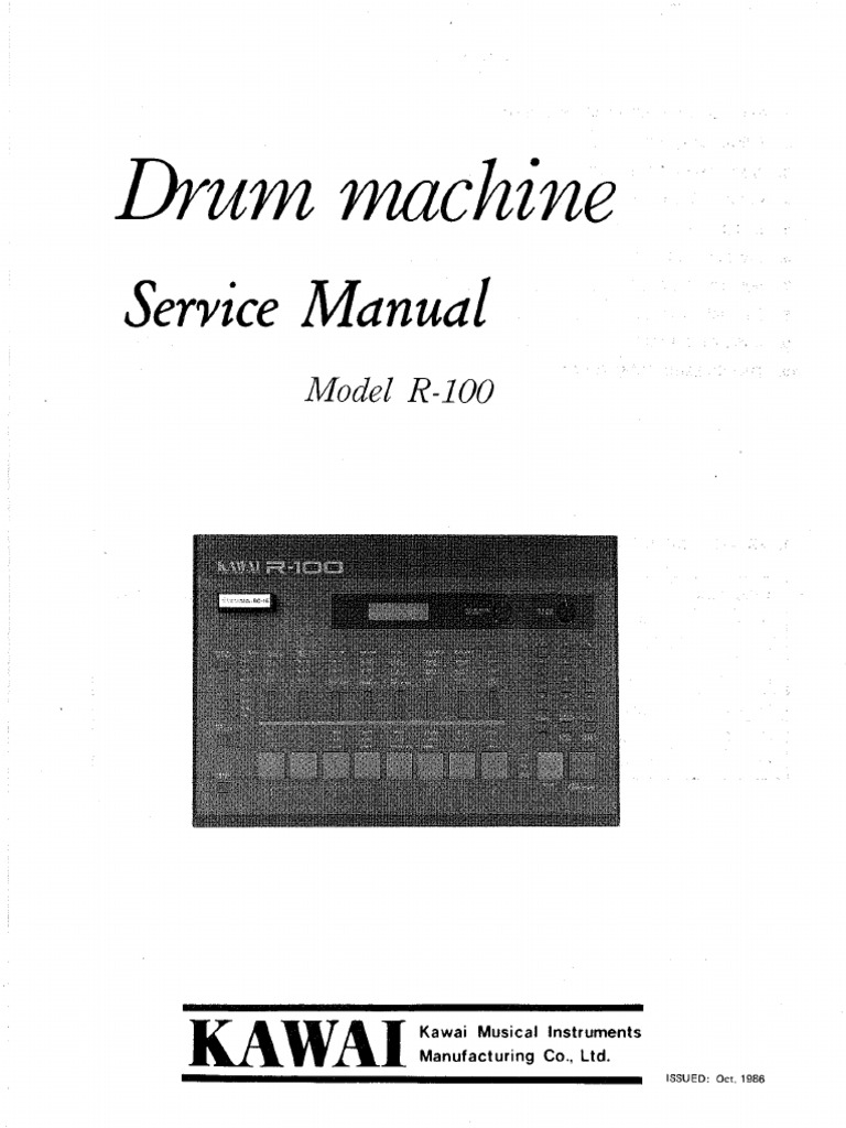 Kawai R100 | PDF