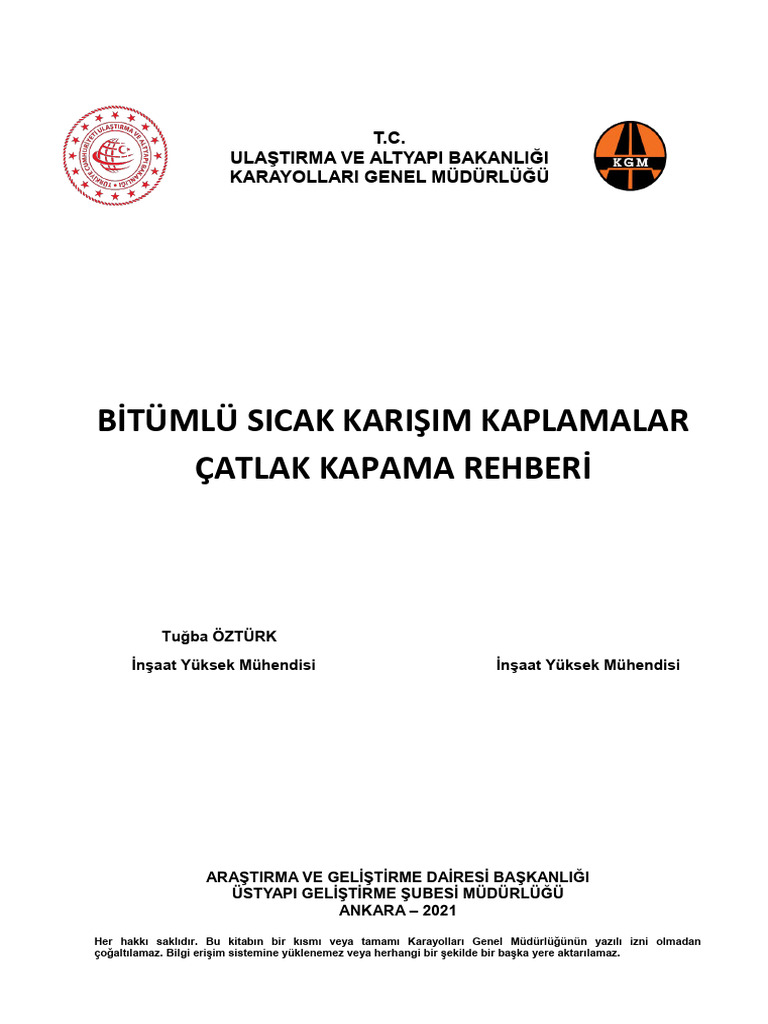 Bitumlu Sicak Karisim 2021 | PDF