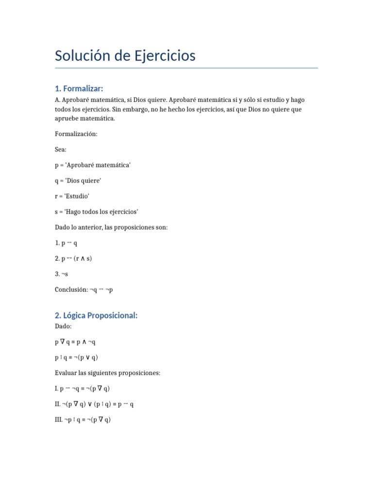 Solucion Ejercicios | PDF